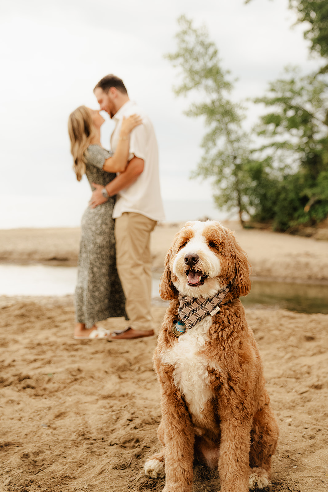 Courtney & Alex Engagement Session In the Rain - Shipwrecked Creative