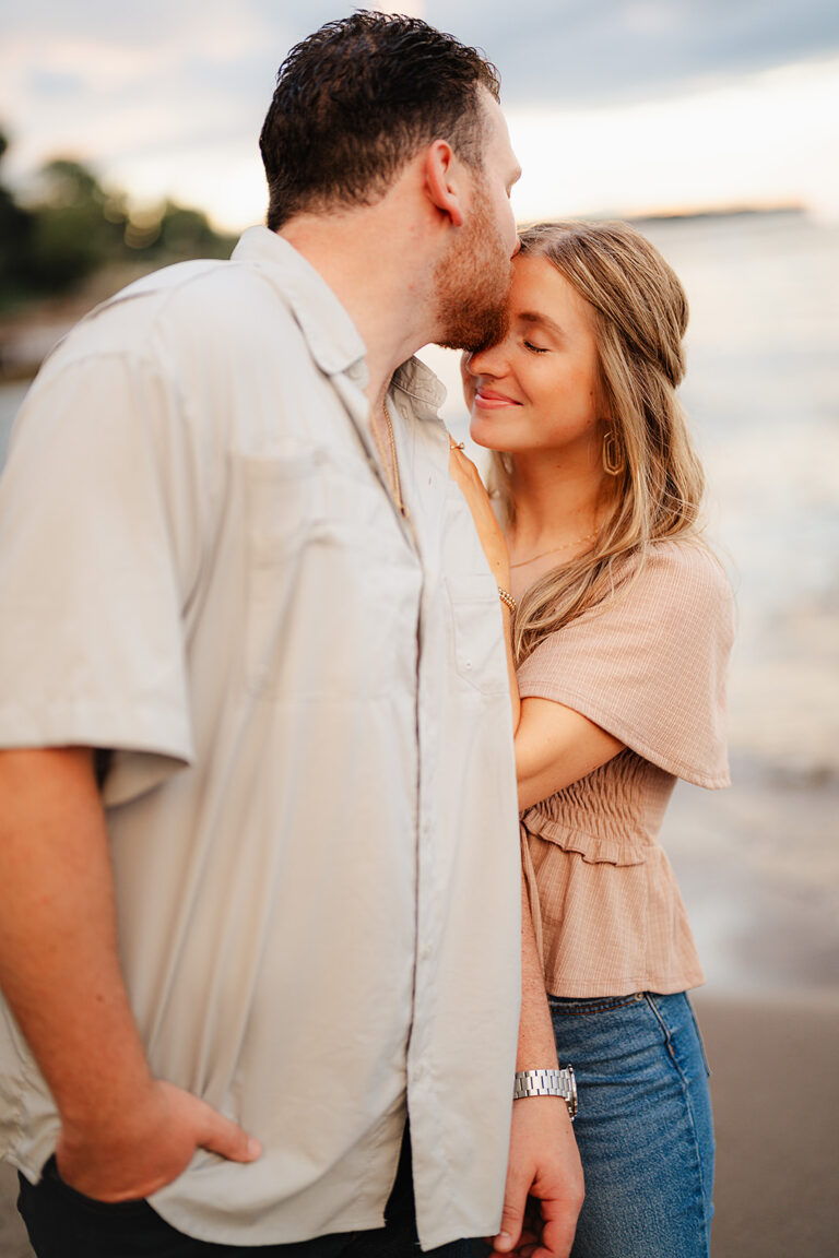 Courtney & Alex Engagement Session In the Rain - Shipwrecked Creative